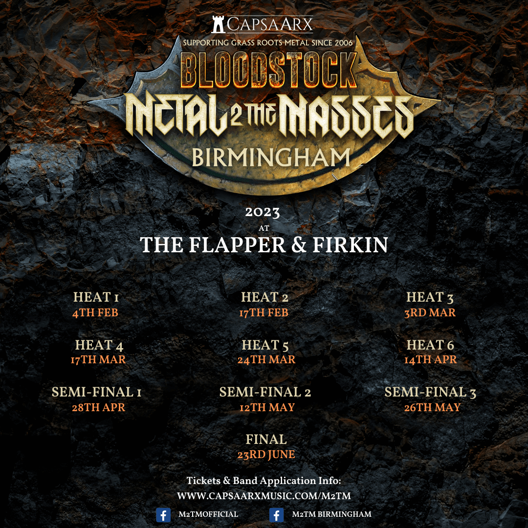 CapsaArx announce details for Birmingham Metal 2 The Masses - CapsaArx ...